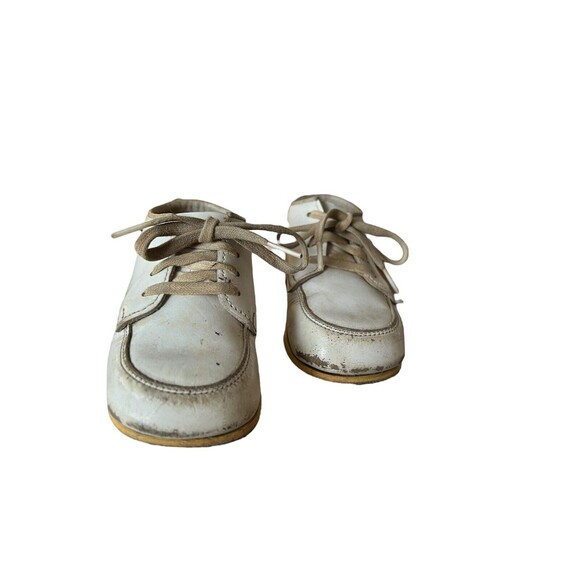 Stride Rite | Shoes | Vintage Stride Rite Baby White Leather Shoes With ...